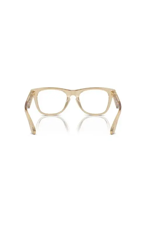 Burberry 51mm Square Eyeglasses - Beige