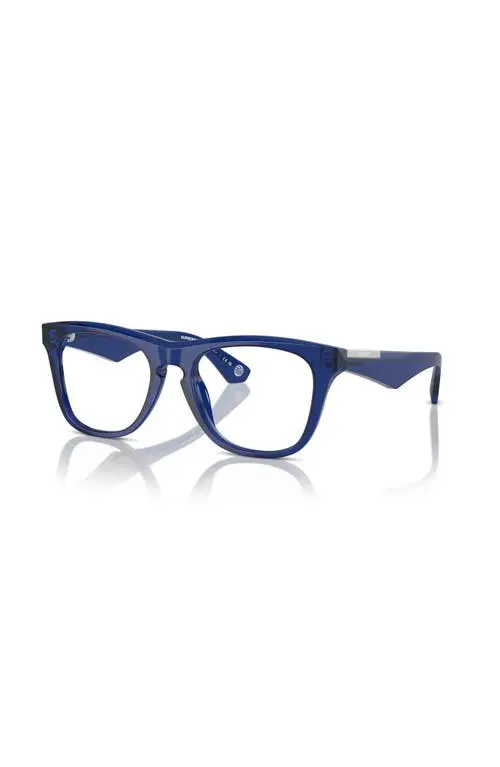 Burberry 51mm Square Eyeglasses - Blue