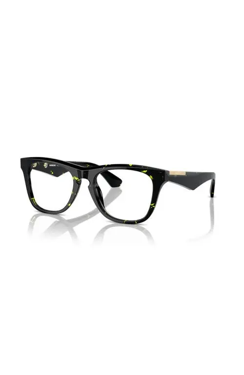 Burberry 51mm Square Eyeglasses - Green