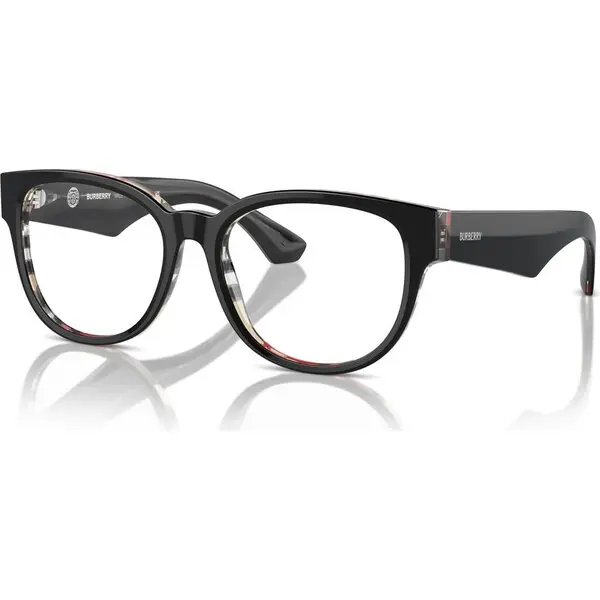 Burberry 53mm Phantos Optical Glasses - Black