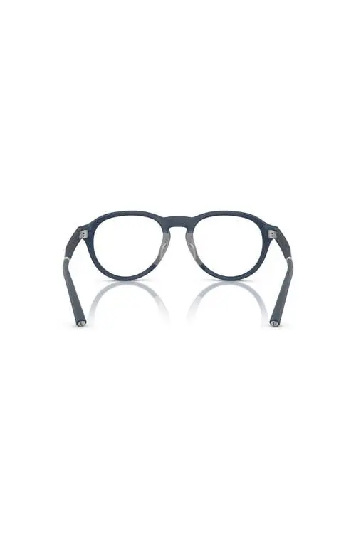 Oliver Spencer 51mm Phantos Optical Glasses - Blue