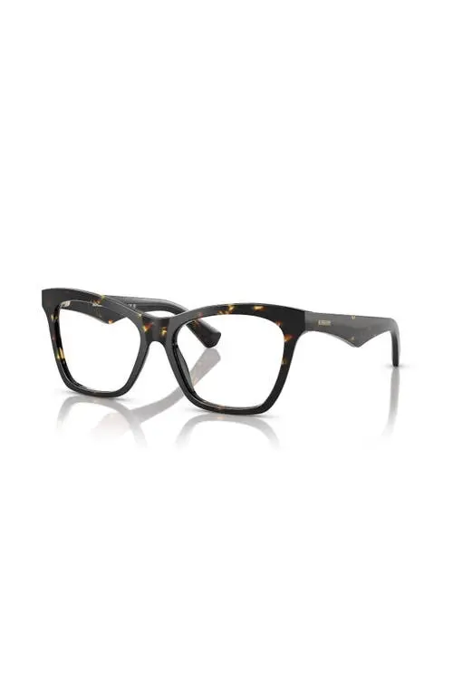 Burberry 54mm Cat Eye Optical Glasses - Tortoise