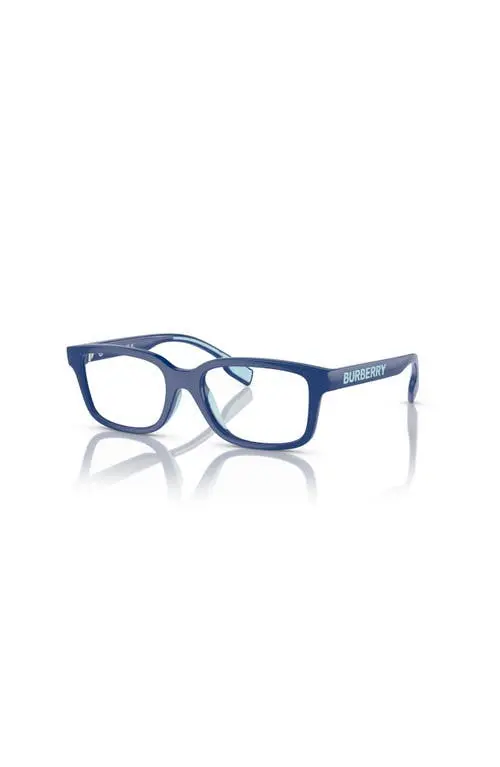 Burberry 50mm Rectangle Optical Glasses - Blue