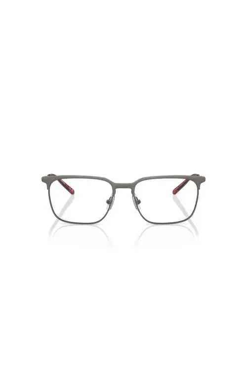 ARNETTE 53mm Rectangle Optical Glasses - Grey