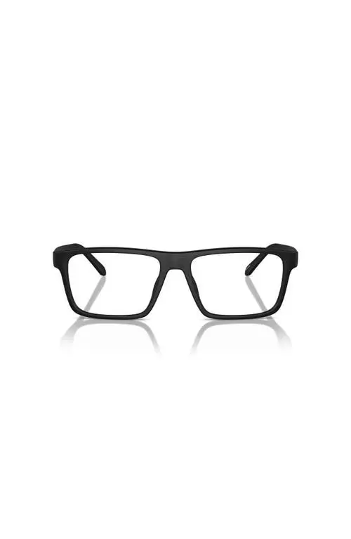 ARNETTE 53mm Square Eyeglasses - Black