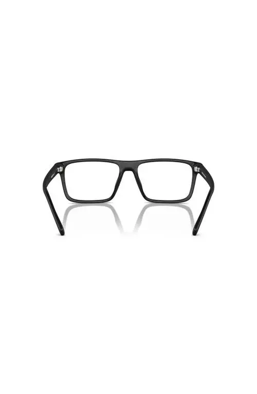 ARNETTE 53mm Square Eyeglasses - Black