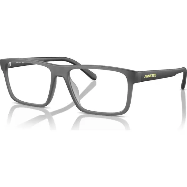 ARNETTE 53mm Square Eyeglasses - Grey