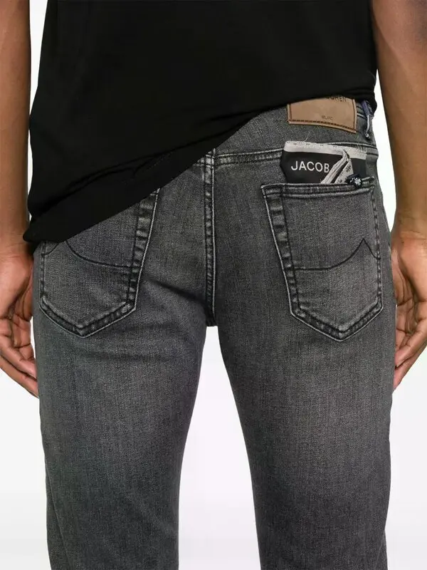 Jacob Cohen Logo-patch Jeans