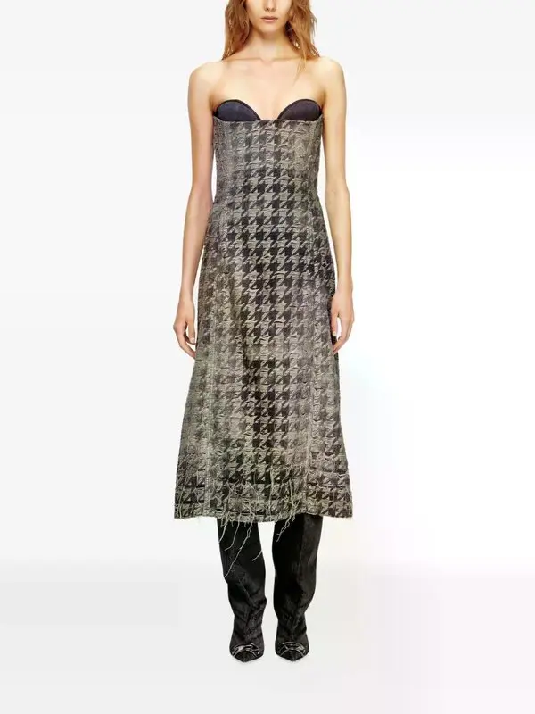 DIESEL® De-olivia-fsh Frayed Dress