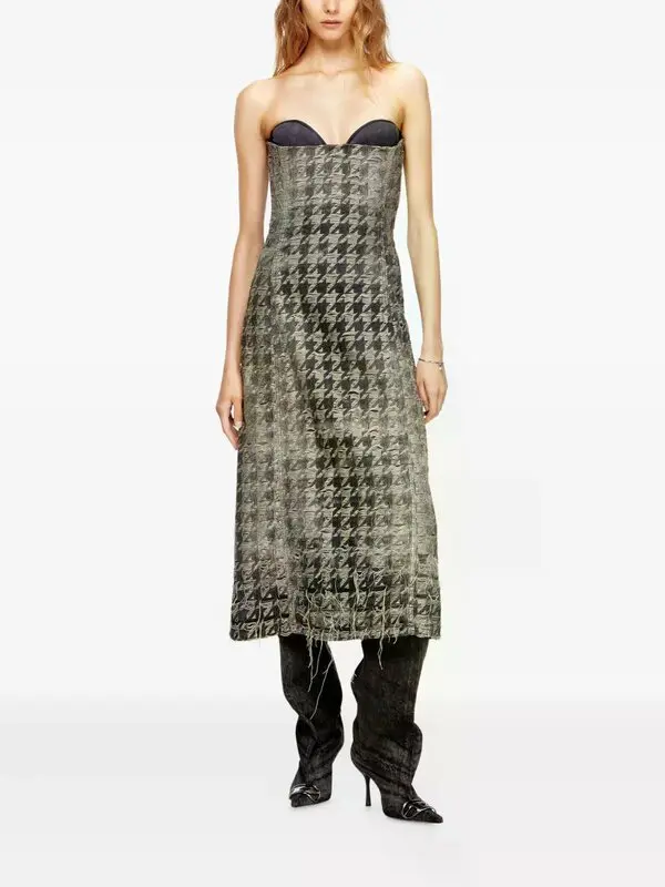 DIESEL® De-olivia-fsh Frayed Dress