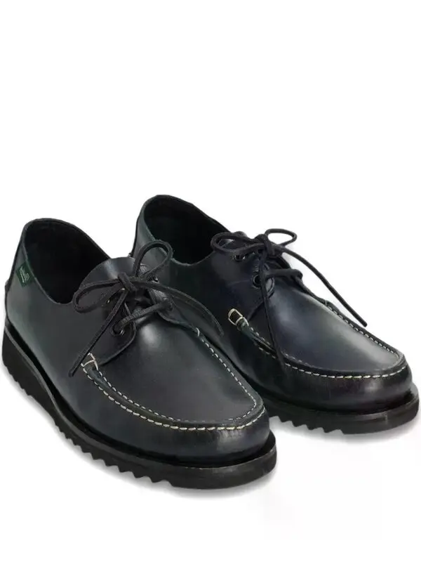 KAPTAIN SUNSHINE X Paraboot Domingue Leather Shoes - Blue