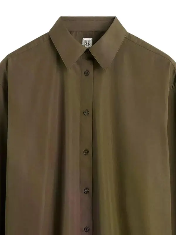 TOTEME Button-down Organic Cotton Shirt