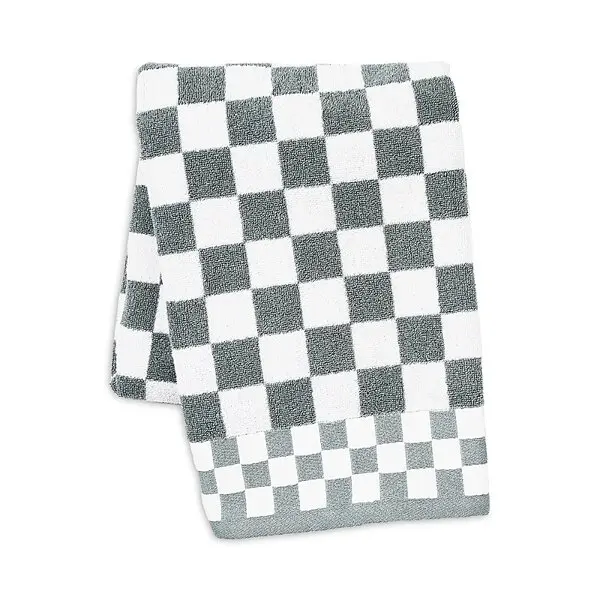 MACKENZIE-CHILDS Check Bath Towel - Sterling Check