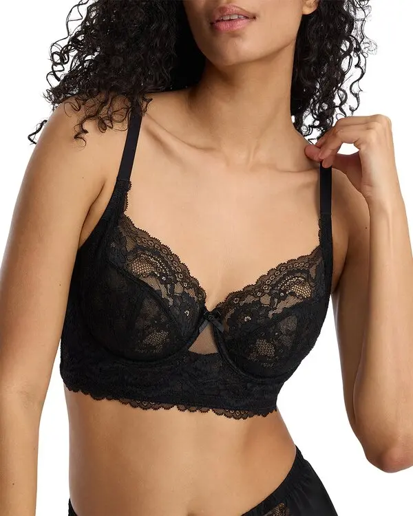 SKARLETT BLUE Minx Longline Side Support Lace Bra