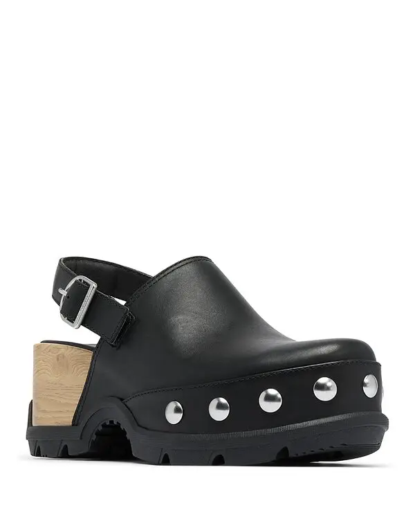 Sorel Roam'n Clog Rvt Studded Clogs - Black/black