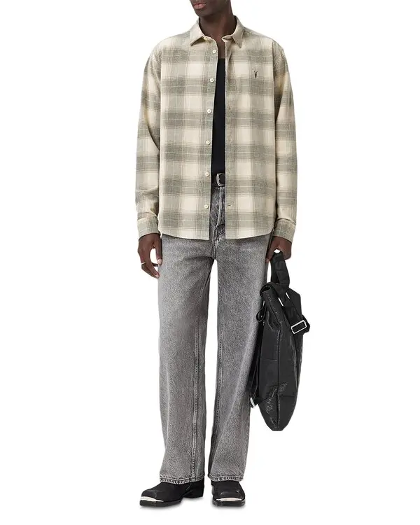 ALLSAINTS Yuki Relaxed Fit Long Sleeve Shirt