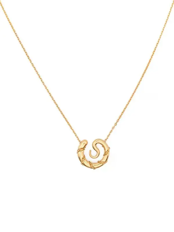 PANCONESI Serpent Medallion Chain Necklace