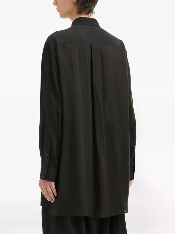 Yohji Yamamoto Long-sleeve Button-down Shirt