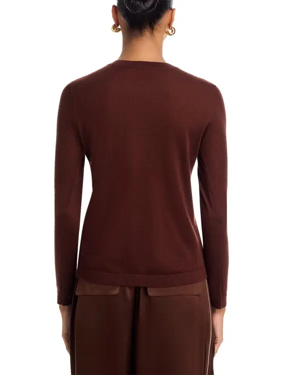 Co Long Sleeved Cashmere Crewneck Top