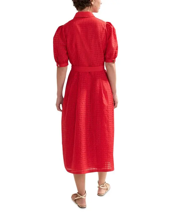 PHASE EIGHT Carey Checkered Midi Dress
