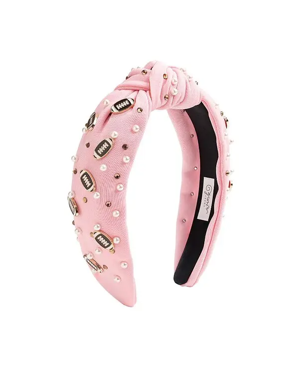 SWEET WINK Game Day Gemstone Headband - Ballet Pink