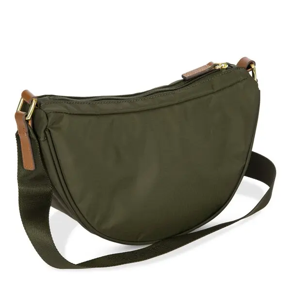 Bric'S X-travel Mini Halfmoon Bag - Olive