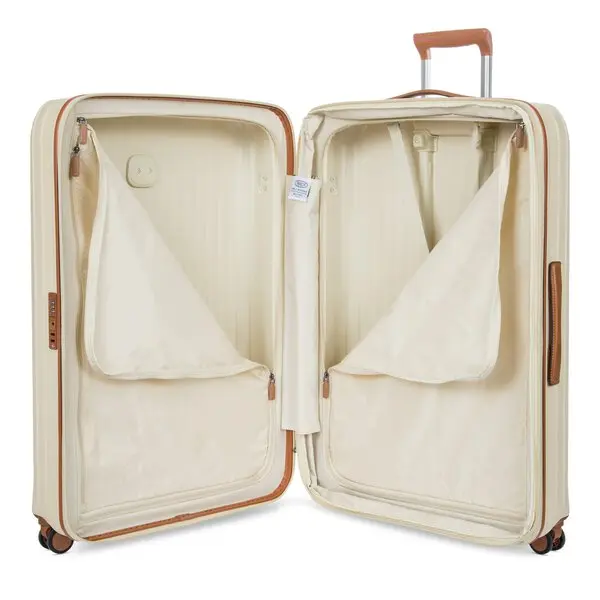 Bric'S Taormina 32 Expandable Spinner Suitcase - Cream
