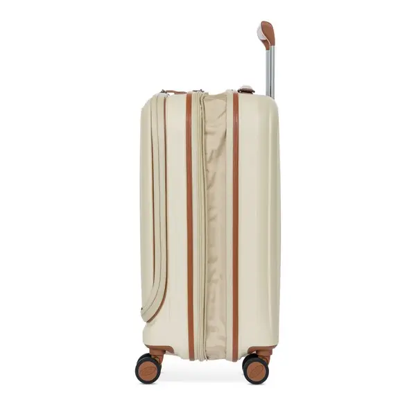 Bric'S Taormina 21-inch Expandable Pocket Spinner Suitcase - Cream