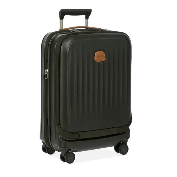 Bric'S Taormina 21-inch Expandable Pocket Spinner Suitcase - Olive