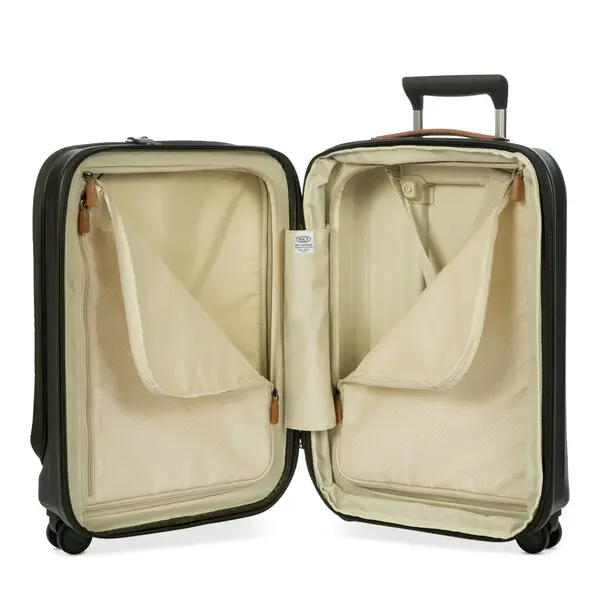 Bric'S Taormina 21-inch Expandable Pocket Spinner Suitcase - Olive