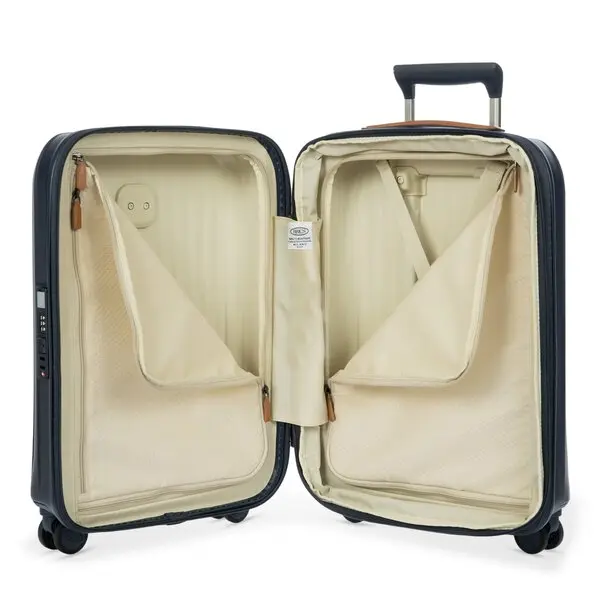 Bric'S Taormina 21-inch Expandable Spinner Suitcase - Blue