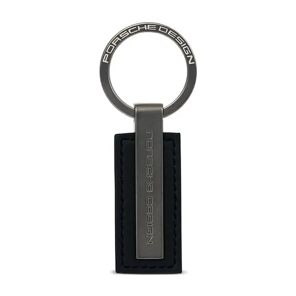 Porsche Design Metal Bar Key Ring - Black
