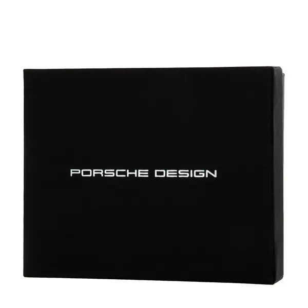 Porsche Design Braided Leather Key Ring - Black
