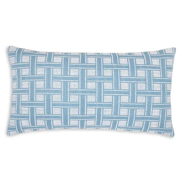 JOHN ROBSHAW Bolster Decorative Pillow - Vedika Light Indigo