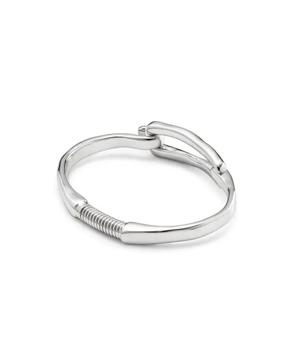 UNODE50 Sterling Plated Buckled Link Bracelet