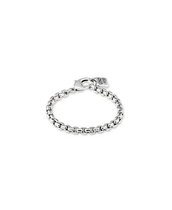 UNODE50 Sterling Plated Chain Bracelet - Silver