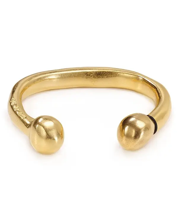 UNODE50 Double Bead Bangle - Gold