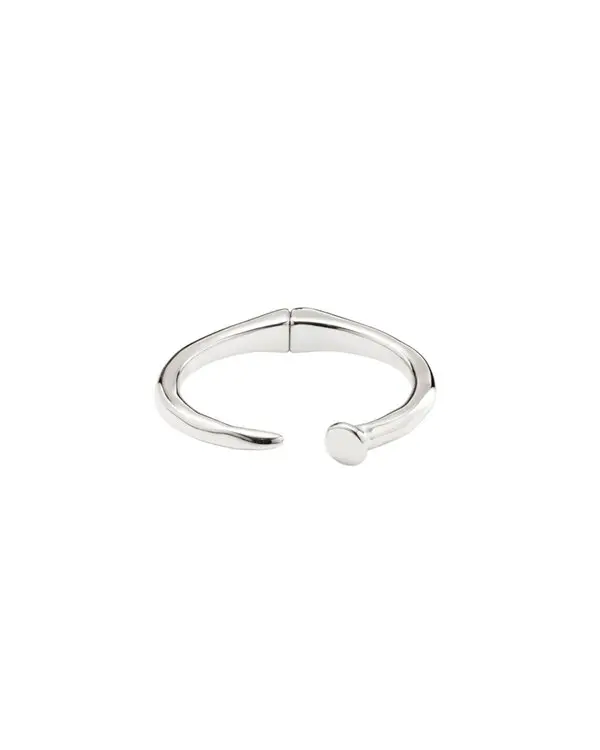 UNODE50 Plated Oval Bangle Bracelet