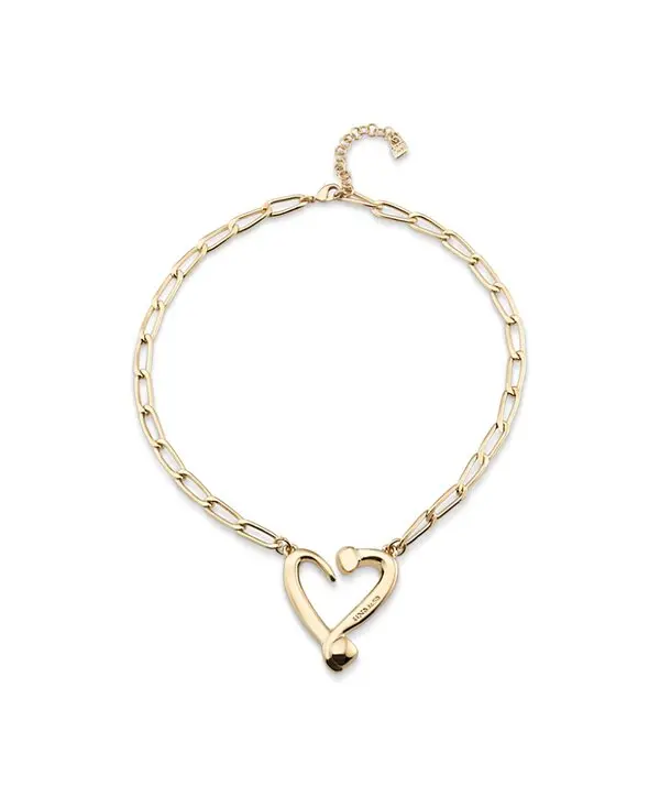 UNODE50 Twist Of Love Necklace - Gold