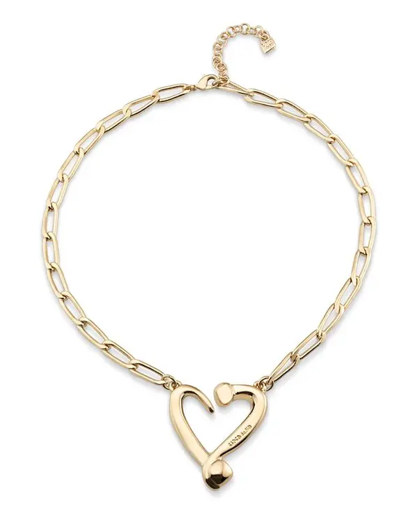 UNODE50 Twist Of Love Necklace - Gold