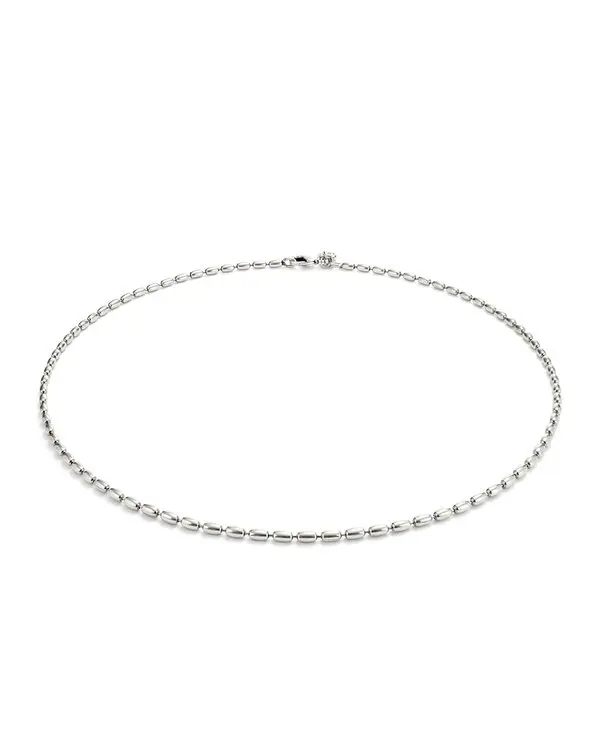 UNODE50 Soft Link Necklace - Silver