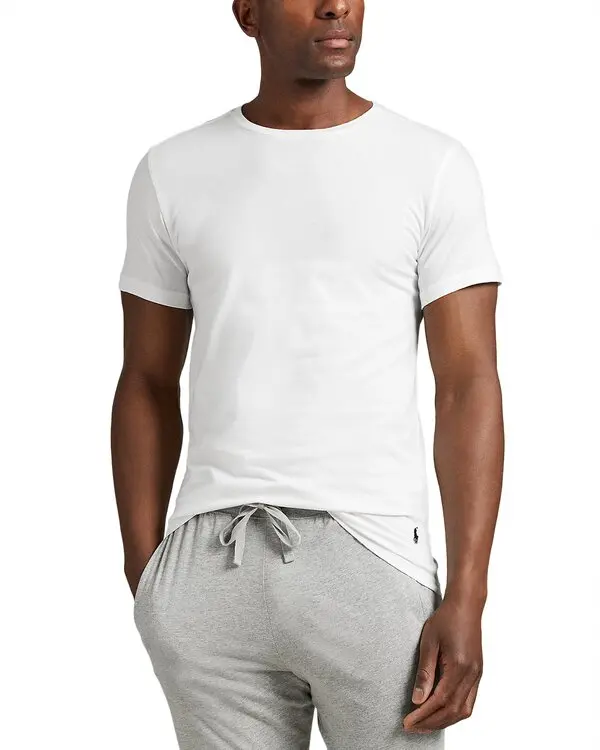 Polo Ralph Lauren Slim Fit Crewneck Undershirt, Pack Of 3 - Multi
