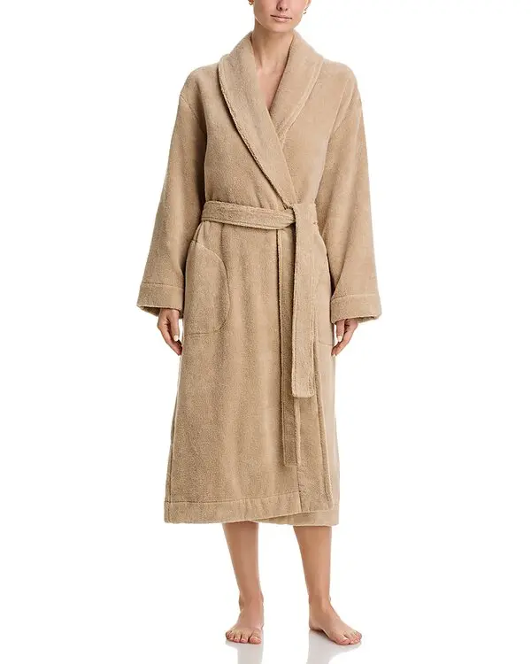 HUDSON PARK COLLECTION Turkish Cotton Robe Exclusive - Beige