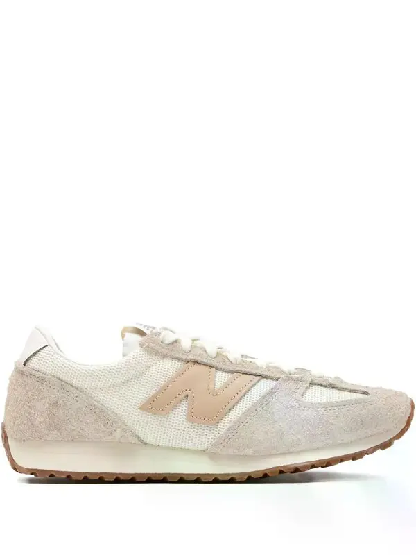 NEW BALANCE 471 Suede Mesh Sneakers - Neutrals