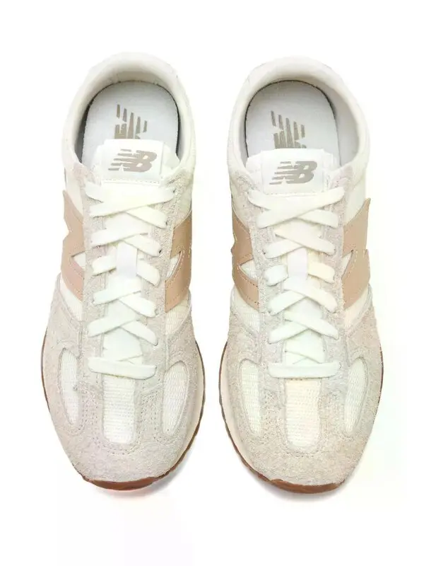 NEW BALANCE 471 Suede Mesh Sneakers - Neutrals