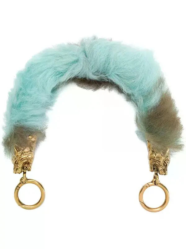 Prada Shearling Bag Handle - Blue