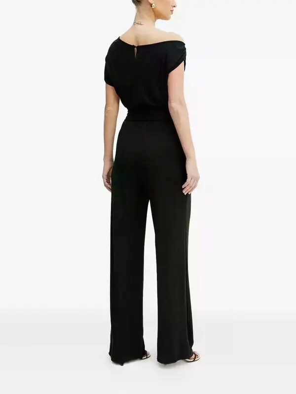 Guess Off-shoulder Belted Jumpsuit