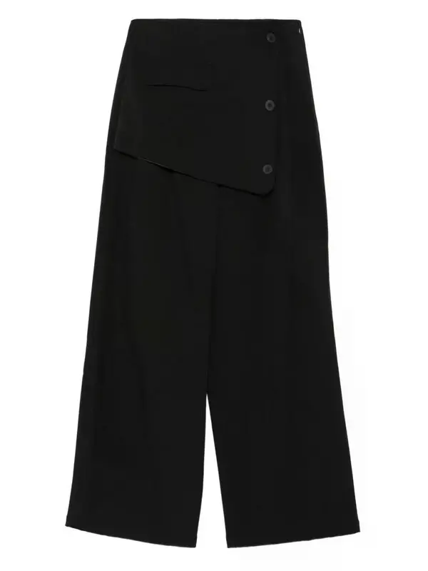 ELEH Button-embellishment Trousers
