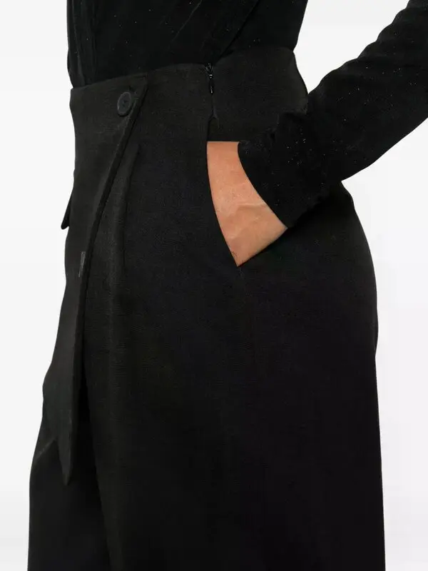 ELEH Button-embellishment Trousers