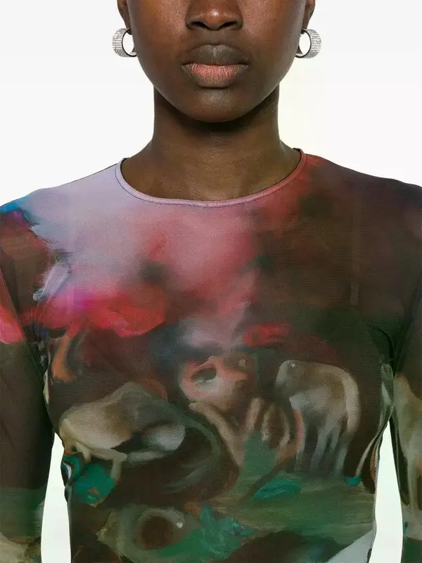 MUGLER X Ambera Wellmann Impossession Top